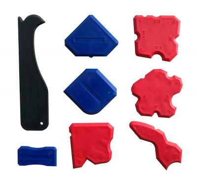 Cina Strumenti di finitura del sigillante in silicone Strumento per l'abbassamento del profilo della linea di abbassamento del profilo in silicone Strumento per l'angolo congiunto con strumento di rimozione del caulk in vendita
