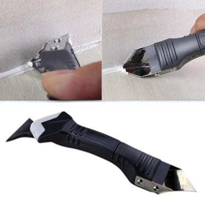 Cina Dispositivo per la diffusione del sigillante di silicone Spatula Scraper metallo Cimento strumento di rimozione di calco, tre in uno in vendita