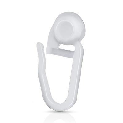 Cina 8 mm di dimensioni standard 120pcs rotoli di tenda per rotaie interne ganci tenda alianti con 6 freni in vendita