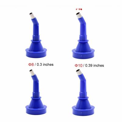 Cina Cone di plastica piegato per la caulking della pistola salsiccia e cartuccia Tipo di caulk inossidabile ugello di doppio uso adesivo strutturale applicare per la porta W in vendita