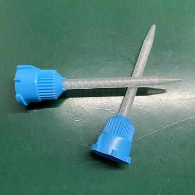 Cina 50 ml 1:1 tubi miscelatori punta ugello punta miscelatrice di resina statica di plastica per pistola AB in vendita