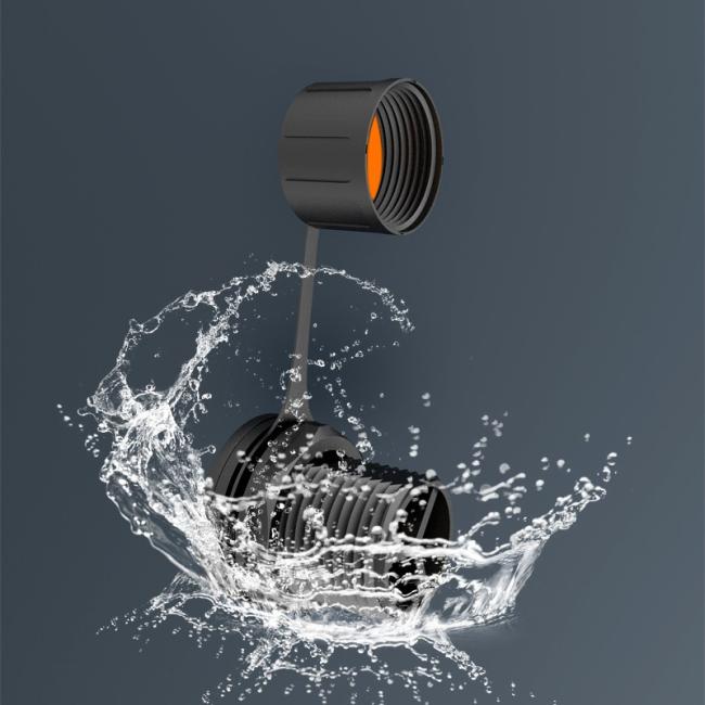 M16 3-Core Male Pin Waterproof Panel Mount Connector IP67 Nylon Material Controller 