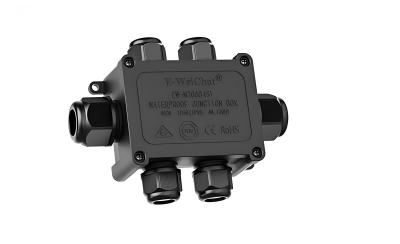 China Waterproof Through-Type Junction Box - 1 In 5 Out Cable Gland Connector for sale