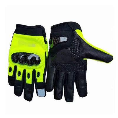 China Leder Militärpolizei Handschuhe Fluoreszenz-Fülle-Finger-Spezialkräfte Dienst im Freien Radfahren zu verkaufen