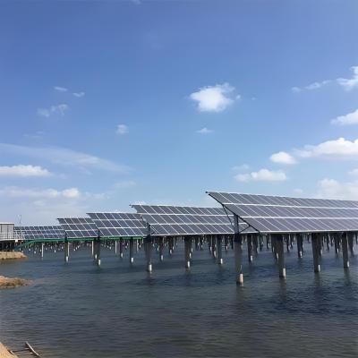 China Compatible With Varied Solar Modules Ground Solar Mounting Brackets For Large-Scale PV Power Plant for sale