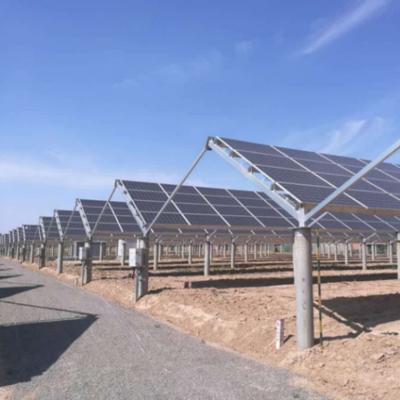 Китай Не подверженные коррозии отдельно стоящие наземные монтажные кронштейны для солнечных панелей – оцинкованная сталь. Круглогодичное использование продается