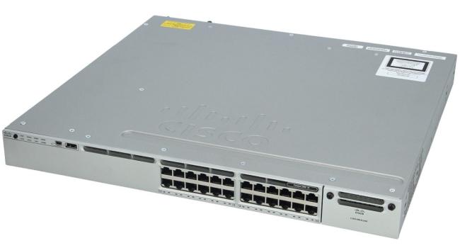 Cisco Catalyst WS-C3850-24T-E 24-Port Managed Network Switch