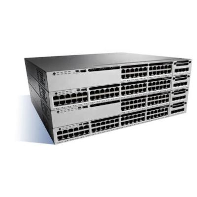 Китай Обновление до сетевого коммутатора Cisco WS-C3850-24P-E с 24 портами PoE, IP Services и 2 интерфейсами управления для расширенных сетевых возможностей продается