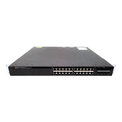 China Cisco 3650 Serie 24 Port PoE 2x10G Uplink IP Basisnetzwerk Schalter WS-C3650-24PD-S zu verkaufen