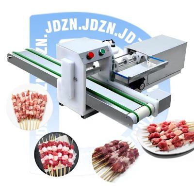 Quality Kebab meat skewer machine satay string making machine automatic mince beef kebab for sale