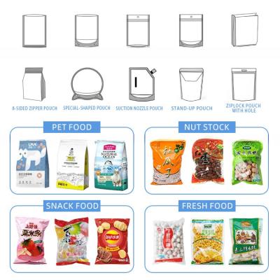 Milk Powder Vertical Pouch Packing Machine Vffs Powder Packaging Machine