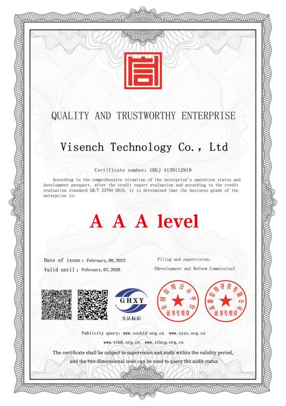 AAA Level - Visench Technology Co., Ltd.