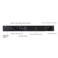Emerson Liebert STS UF-LTS16-1P Automatische overdrachtsschakelaar 16A 230V C19 Netwerktype