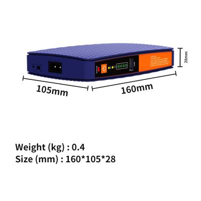 중국 단일 단계 8000mAh 미니 DC UPS POE 9V 12V 5V 24V LIFEP04 18W 백업 전력 배터리 판매용