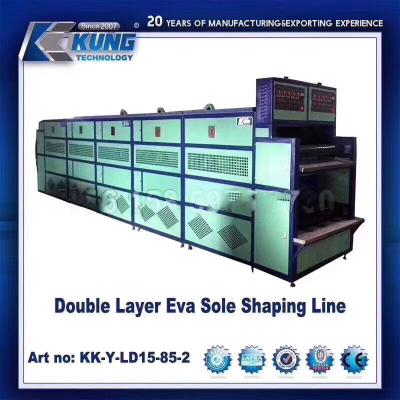 China Dubbele Laag EVA Sole Setting Oven Te koop