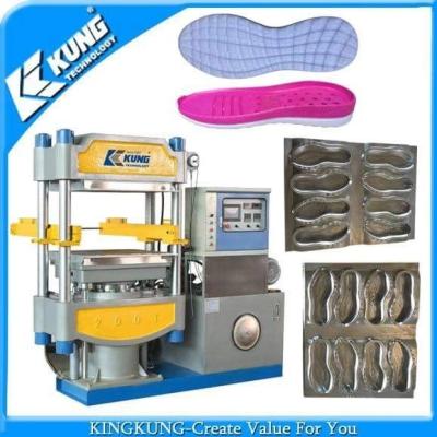 China Farbe 2.3*1.5*2m 600L EVA Shoes Injection Machine Double zu verkaufen