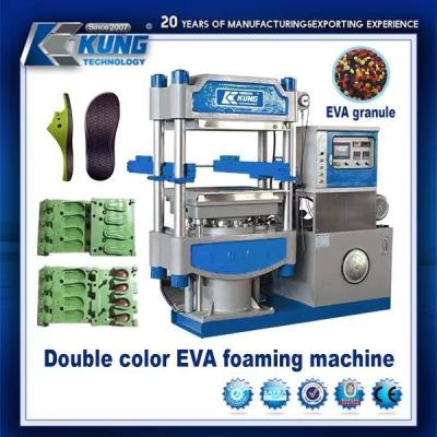 China Gummi-/einziges Pantoffel-Formteil EVA Shoes Injection Machine Fors zu verkaufen