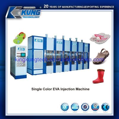 China CER EVA Shoes Injection Machine Single-Farbe für Pantoffel oder Sohle zu verkaufen