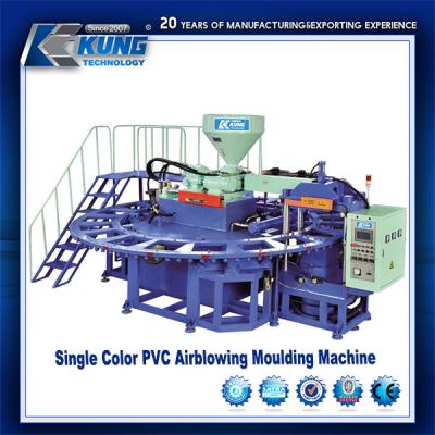 Cina single color pvc air blowing slipper and outsole making moulding machine in vendita