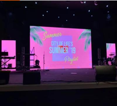 中国 Popular Rental Stage Video Wall , Small Spacing Indoor LED Display Screen 販売のため
