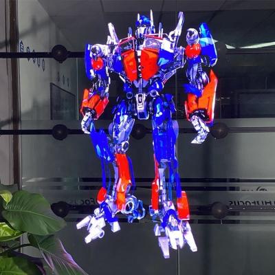 中国 Rotating 3D projector holographic fan propeller Led display 販売のため