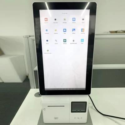 中国 Lce Capacitor Touch Screen Pos Terminal Cash Register Service Terminal Payment Kiosk 販売のため