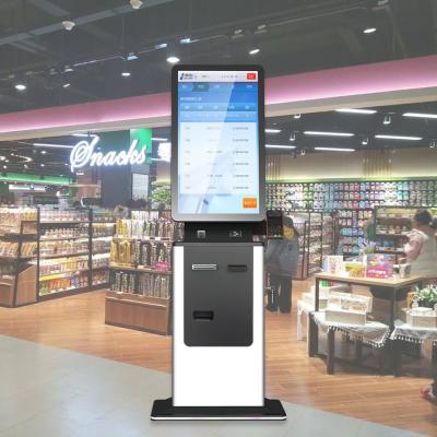 中国 Pos Terminal Cash Register Service Payment Kiosk LCD Capacitor Touch Screen 販売のため