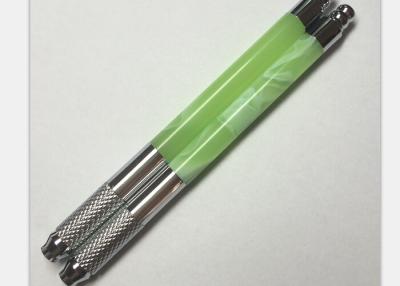 Chine Stylo fait main coloré de sourcil de tatouage du cristal 110MM, stylo manuel de tatouage professionnel à vendre