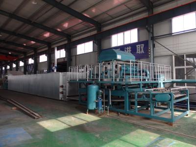 Cina macchina di modellatura del vassoio dell'uovo della polpa 4000pcs/hr, macchina completamente automatica del vassoio dell'uovo in vendita
