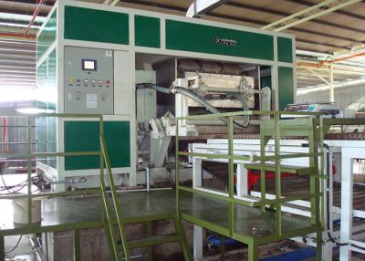 China Máquina moldando da bandeja do ovo da polpa automática com linhas de secagem 3000pcs de 6 camadas pela hora à venda