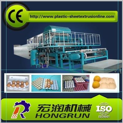 China máquina moldando da bandeja do ovo da polpa 4000pcs/hr, bandeja do ovo que forma a máquina à venda