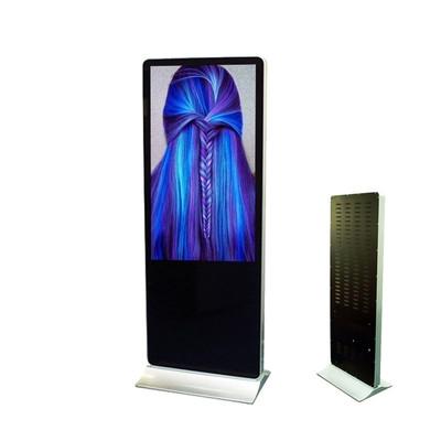 중국 거꾸로 65 인치 디지털 간판 3840X2160 50hz 독립 구조로 서 있는 간이 건축물 판매용