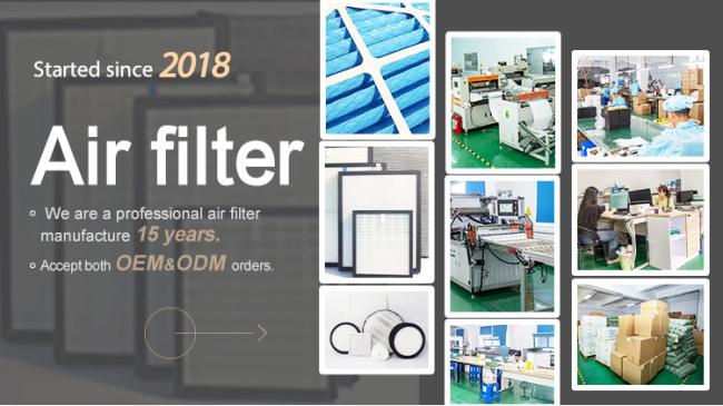 HEPA filter product display
