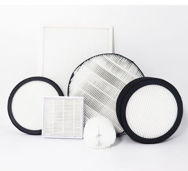 Filter media close-up