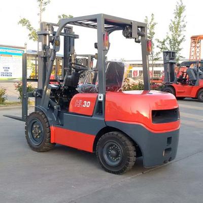 China ISUZU C240 Diesel Engine Forklift Truck 3000kg Container Mast 4.5m 3T for sale