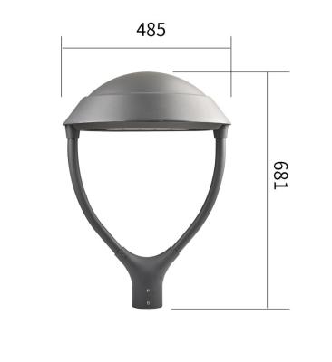 중국 5년 보증 알루미늄 40W LED 정원 조명 장치는 야외 정원 조명 도시 조명 판매용