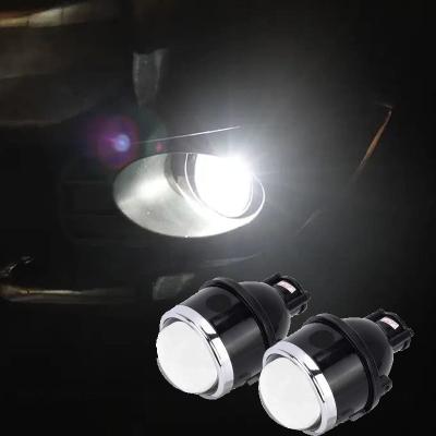 Aluminum White Universal Car Projector 3.5 Inch Fog Light LED Lamp