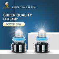 Quality 9-36V 30W H3 H7 9005 9006 Universal LED Fog Lamp Bulb White Blue for sale