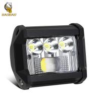 Quality 1500LM 15W White Yellow Flash 80V 3 Inch LED Worklights Offroad Accessories for sale