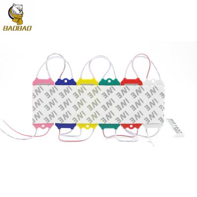 White Red Blue Green 124 Spider 348 COB Chips 12V LED Module Injection Len