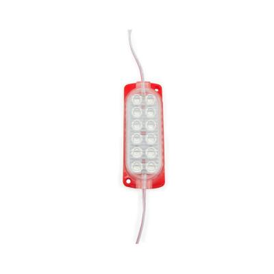 Yellow Green Blue Pink Flash 12 Beam LED Module Light Accessories