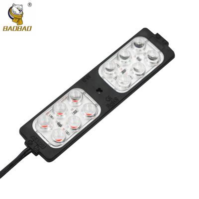 Κίνα 12V πλαστικό Κόκκινο μπλε φλας Διαθέσιμο Φαντικό φως μπάρα 12 Μονούλα Λαμπτήρα προς πώληση