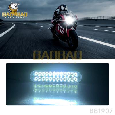 중국 24 Beads 슈퍼 화이트 금속 80V 하이 라임 오토바이 라이트 CG LED 헤드 라이트 판매용