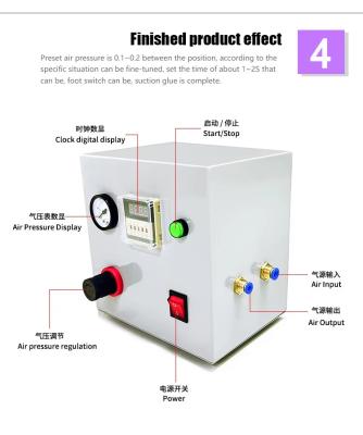 China CLX-MC02 Máquina de aspiración de pegamento de conector de fibra óptica MPO/MTP con ferrules y cable de parche MPO en venta