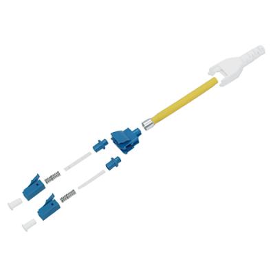China Puxe o conector DX milímetro OM3 OM4 3.0mm do Lc Uniboot da prova à venda