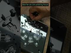 2.5mm 1.25mm Φύλη οπτικής Patch Cord Ferrule γυαλιστερό Jig 32 θέση