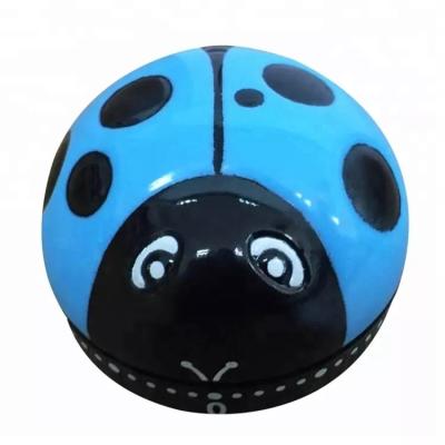 Cina Materiale ABS Bellissimo timer da cucina in plastica Ladybug da 60 minuti 61x40mm in vendita