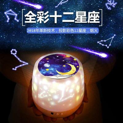China Van de 360 LEIDENE van de Graadomwenteling Licht 12x13cm Projectornacht voor Baby Te koop
