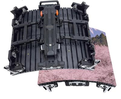 China Flexible Led Display Curved Screen P1.95 P2.976 Rental Led Display High Brightness Stage Screen for sale