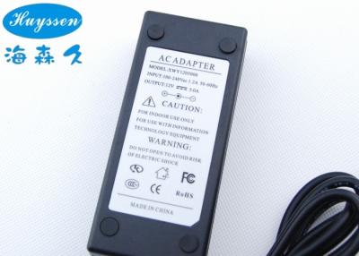Cina adattatore da tavolino 12V 5A di potere di potere basso 60W con CE/RoHs/FCC in vendita